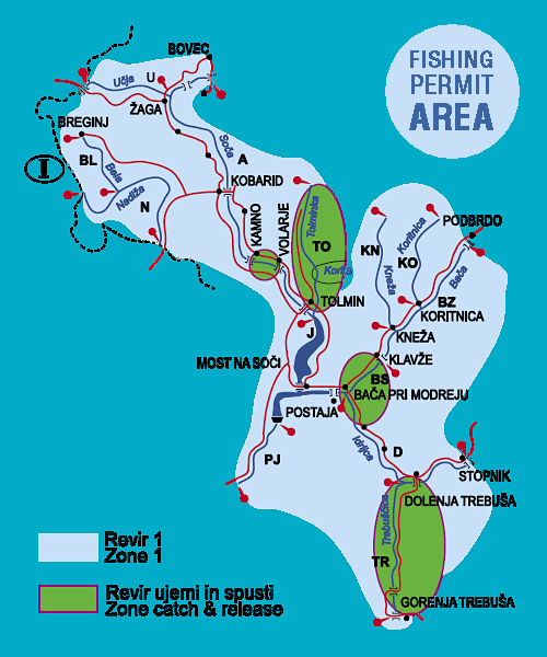 Fly Fishing in the Soca River Valley. Slovenia fishing Holidays Marble ...